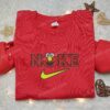 Elmo Nike Embroidered Shirt, Custom Nike Embroidered Shirt, Cute ...