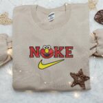 Elmo Nike Embroidered Shirt, Custom Nike Embroidered Shirt, Cute ...