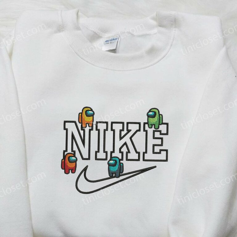 Nike x Among Us Embroidered Shirt, Nike Inspired Embroidered Shirt ...