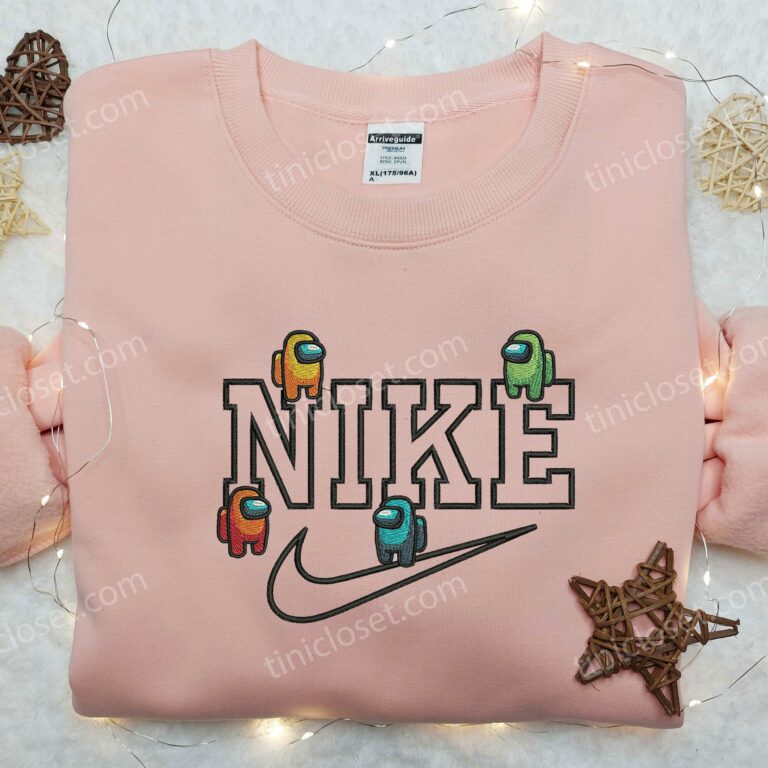 Nike x Among Us Embroidered Shirt, Nike Inspired Embroidered Shirt ...