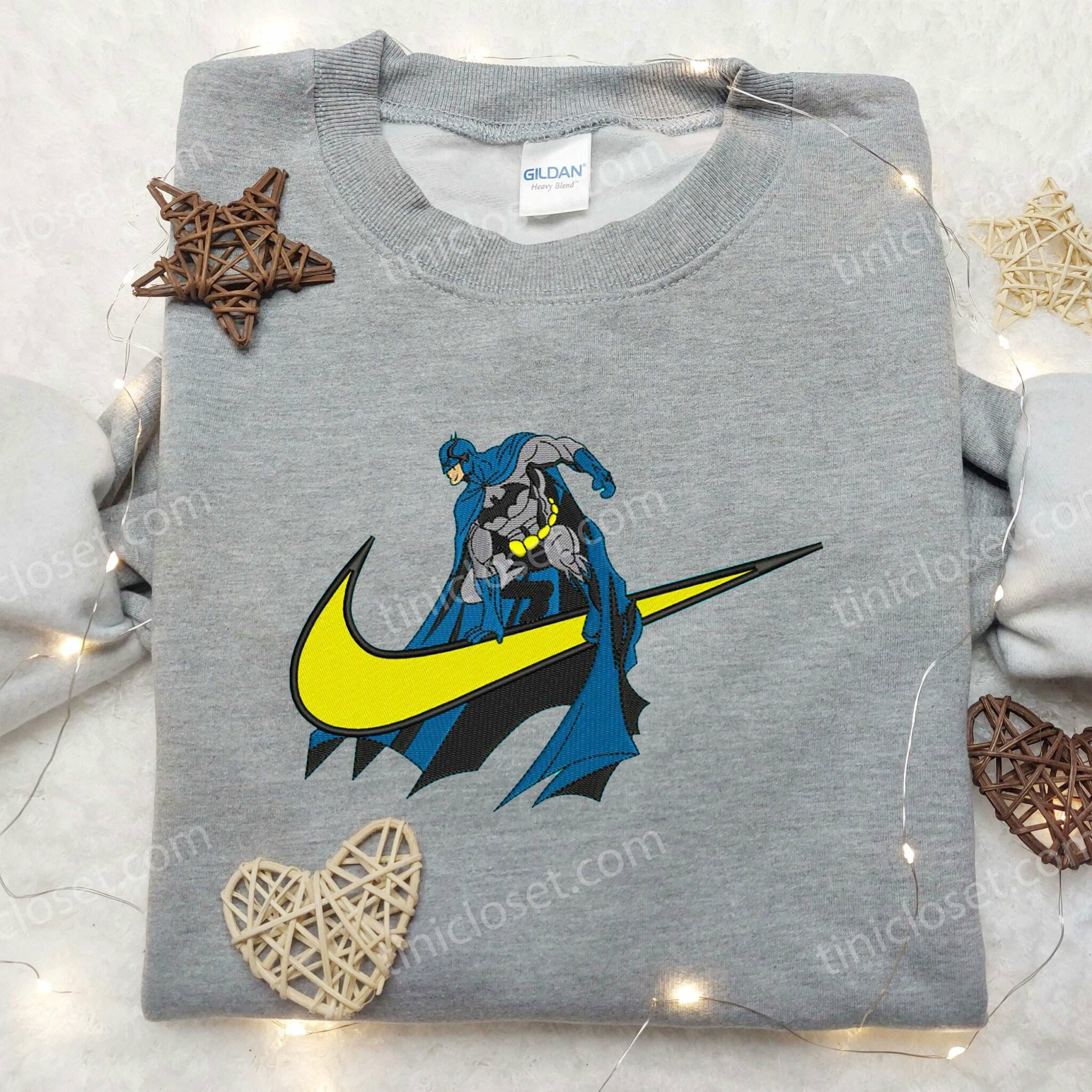 Batman Sunny x Nike Swoosh Embroidered Shirt, Nike Embroidered Shirt ...