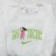 Boo x Nike Embroidered Shirt, Custom Nike Embroidered Shirt, Monster ...