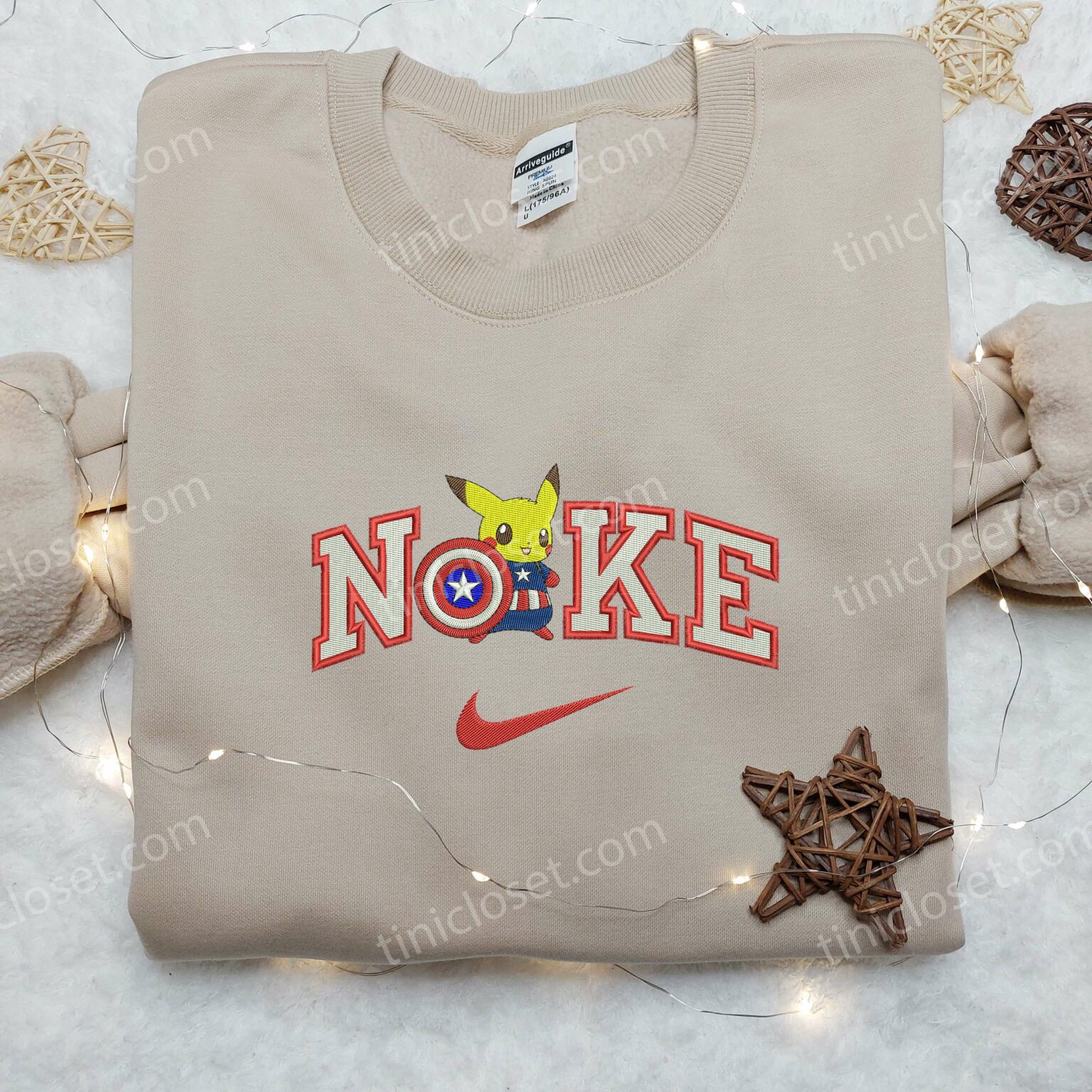 Nike x Charmander Embroidered Shirt, Pokemon Embroidered Shirt, Custom ...