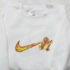 Nike x Charmander Embroidered Shirt, Pokemon Embroidered Shirt, Custom ...