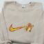 Nike x Charmander Embroidered Shirt, Pokemon Embroidered Shirt, Custom ...