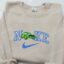 Chick Hicks x Nike Embroidered Shirt, Car Cartoon Embroidered Shirt ...