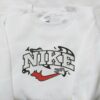 Devil Hand x Nike Embroidered Shirt, Halloween Embroidered Shirt ...