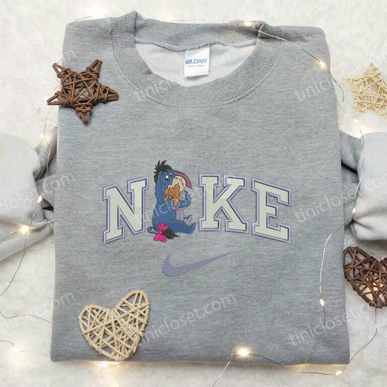 Eeyore Teddy x Nike Embroidered Shirt, Winnie The Pooh Embroidered ...