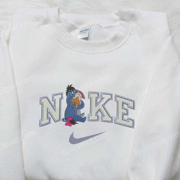 Eeyore Teddy x Nike Embroidered Shirt, Winnie The Pooh Embroidered ...