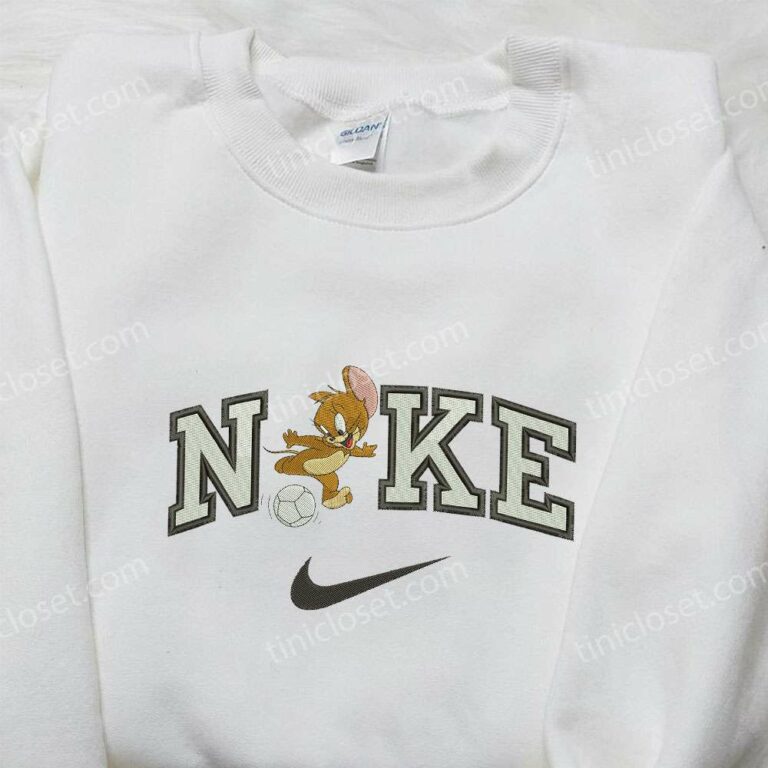 Nike Swoosh x J. Cole Embroidered Shirt, Rapper Embroidered Shirt ...