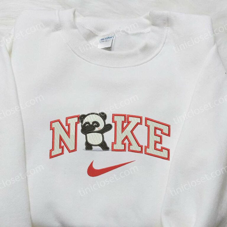 Swag Panda x Nike Embroidered Sweatshirt, Animal Embroidered Sweatshirt ...