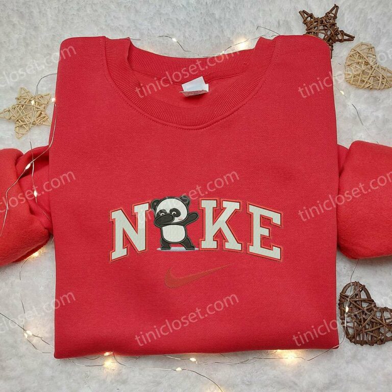 Swag Panda x Nike Embroidered Sweatshirt, Animal Embroidered Sweatshirt ...