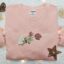 Rose x Nike Swoosh Embroidered Sweatshirt, Flower Embroidered Shirt ...