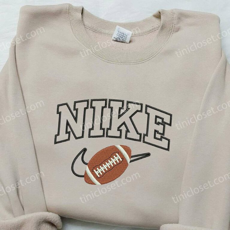 American Football x Nike Embroidered Sweatshirt, NFL Sport Embroidered ...