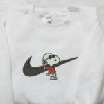 Snoopy x Nike Swoosh Embroidered Sweatshirt, Peanuts Cartoon ...