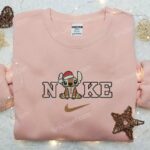Nike x Stitch Gingerbread Embroidered Sweatshirt, Nike Inspired ...
