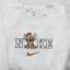 Nike x Stitch Gingerbread Embroidered Sweatshirt, Nike Inspired ...