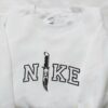 Ghostface Knife x Nike Embroidered Hoodie, Nike Inspired Embroidered ...