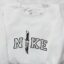 Ghostface Knife x Nike Embroidered Hoodie, Nike Inspired Embroidered ...