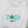 Baby Dumbo x Nike Cartoon Embroidered Shirt, Custom Nike Embroidered ...
