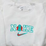 Baby Dumbo x Nike Cartoon Embroidered Shirt, Custom Nike Embroidered ...