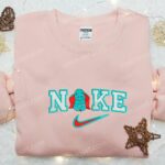 Baby Dumbo x Nike Cartoon Embroidered Shirt, Custom Nike Embroidered ...