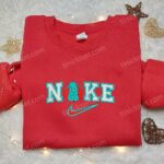 Baby Dumbo x Nike Cartoon Embroidered Shirt, Custom Nike Embroidered ...
