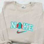Baby Dumbo x Nike Cartoon Embroidered Shirt, Custom Nike Embroidered ...