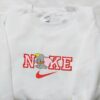 Dumbo x Nike Cartoon Embroidered Sweatshirt, Dumbo Disney Embroidered ...
