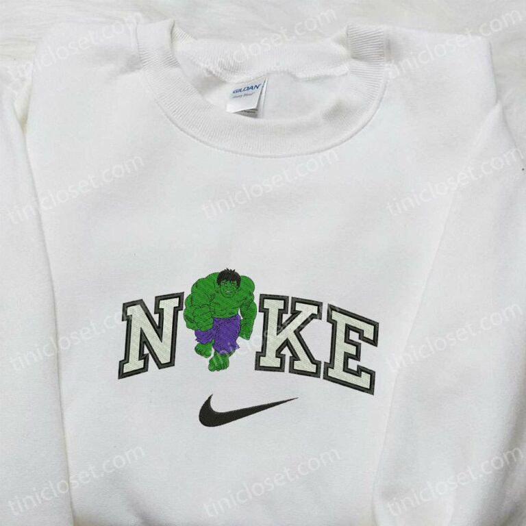 Hulk x Nike Movie Embroidered Shirt, Marvel Universe Embroidered Shirt ...