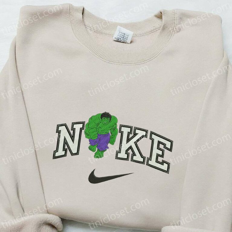 Hulk x Nike Movie Embroidered Shirt, Marvel Universe Embroidered Shirt ...