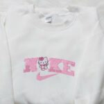 Hello Kitty x Nike Embroidered Shirt, Nike Inspired Embroidered ...