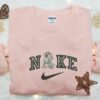 Thumper x Nike Cartoon Embroidered Shirt, Disney Characters Embroidered ...