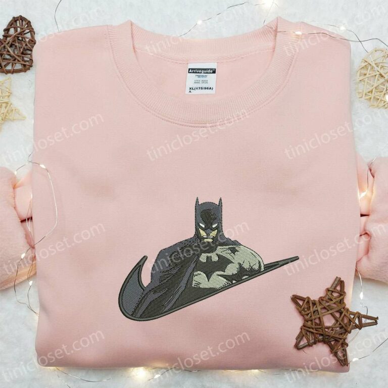 Swoosh x Batman Movie Embroidered Hoodie, DC Cinematic Universe ...