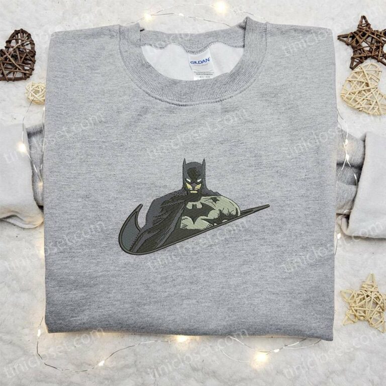 Swoosh x Batman Movie Embroidered Hoodie, DC Cinematic Universe ...