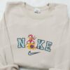Donald Duck Devil Cartoon x Nike Embroidered Sweatshirt, Walt Disney ...