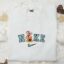 Donald Duck Devil Cartoon x Nike Embroidered Sweatshirt, Walt Disney ...