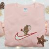Swoosh x Jerry Give Heart Embroidered Sweatshirt, Tom and Jerry ...