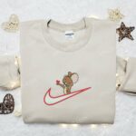 Swoosh x Jerry Give Heart Embroidered Sweatshirt, Tom and Jerry ...