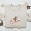 Swoosh x Jerry Give Heart Embroidered Sweatshirt, Tom and Jerry ...
