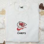 Kansas City Chiefs x Nike Swoosh Drip Embroidered Shirt, NFL Sports ...
