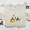 Charizard Fire x Nike Swoosh Embroidered Shirt, Pokemon Anime ...