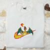 Charizard Fire x Nike Swoosh Embroidered Shirt, Pokemon Anime ...