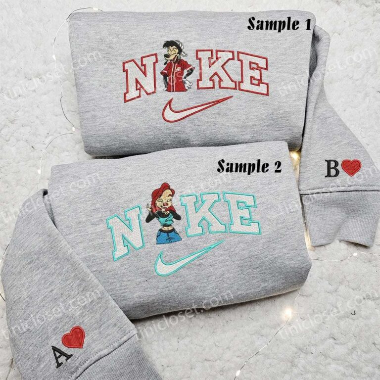 Max and Roxanne Embroidered Couples Shirts - Small Gifts Great Love