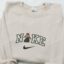 Shrek x Nike Embroidered Sweatshirt, Shrek Cartoon Embroidered Shirt ...
