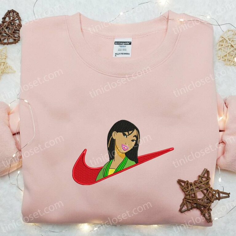 Mulan Disney Characters Embroidered Shirt - Small Gifts Great Love
