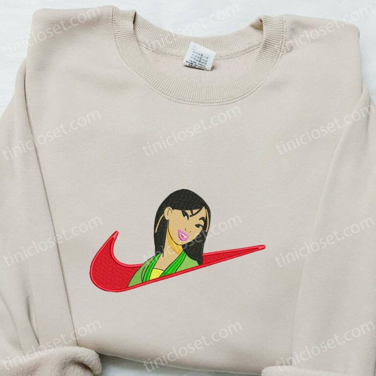 Mulan Disney Characters Embroidered Shirt - Small Gifts Great Love