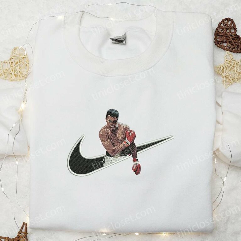 Muhammad Ali Celebrity Sports Embroidered Shirt - Small Gifts Great Love