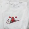Deadpool Love Victoria Marvel Movie Embroidered Shirt - Small Gifts ...