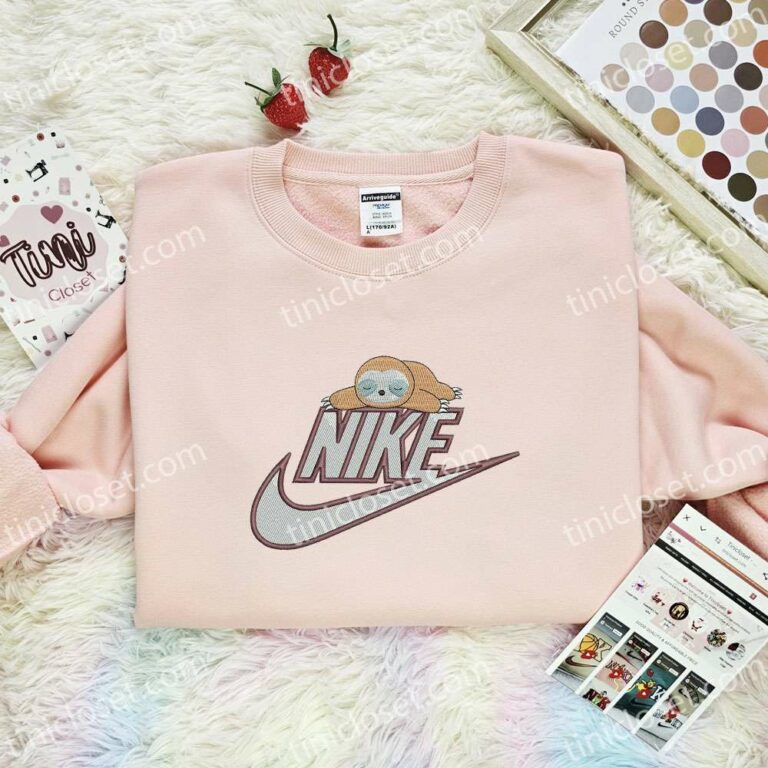 Monkey D. Luffy Embroidered Shirt, One Piece Hoodie, Custom Nike Swoosh ...